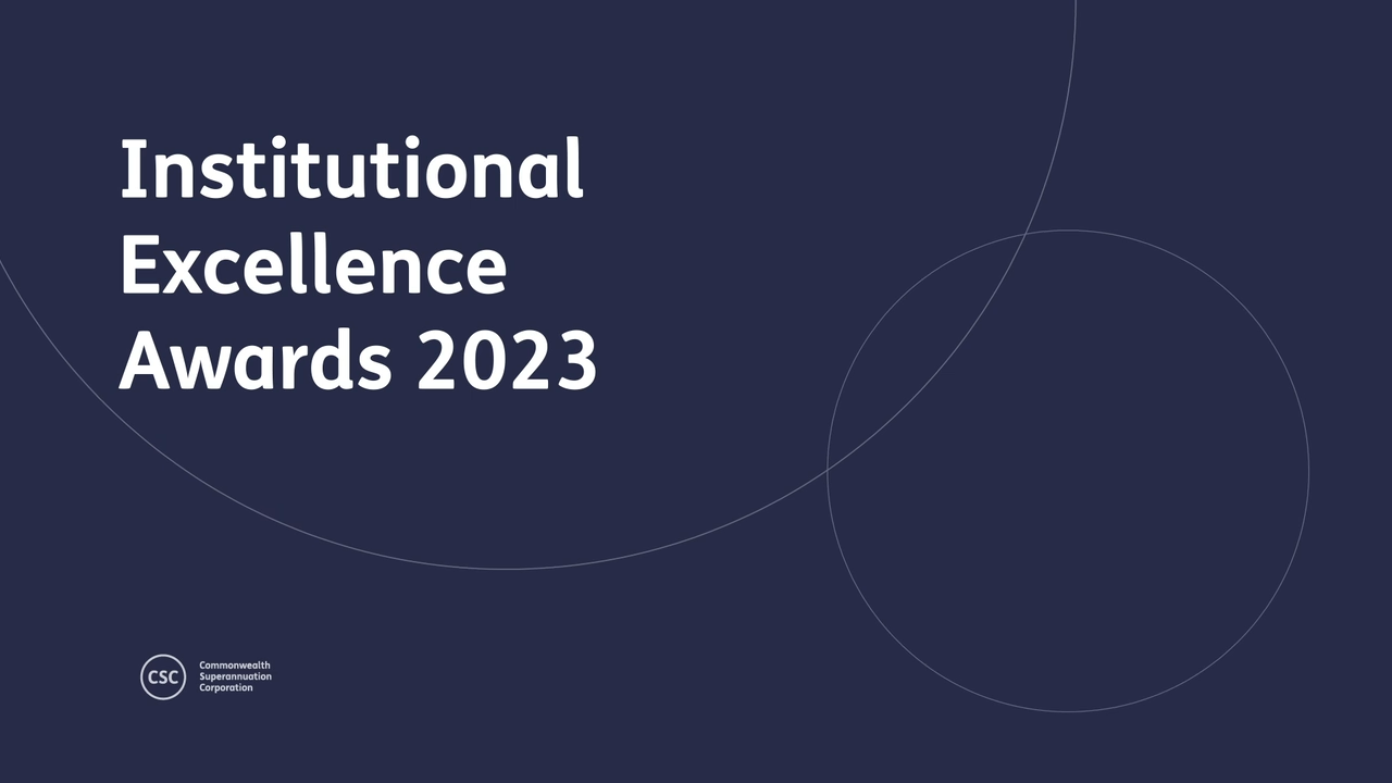 CSC takes home five institutional excellence awards