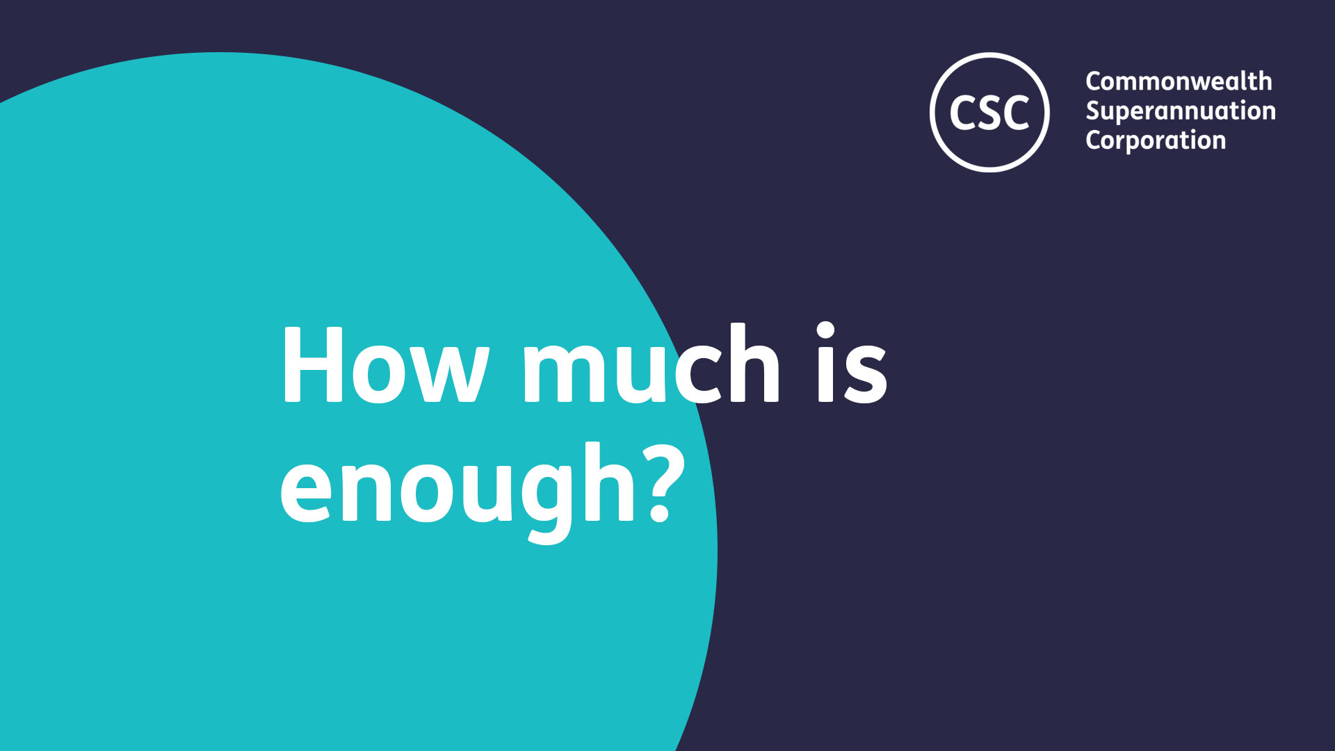 How much super is enough?